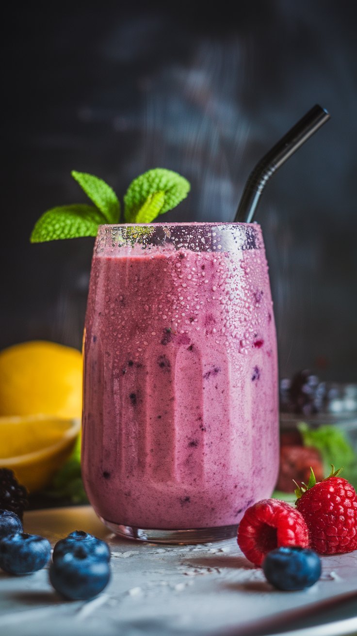 Mixed Berry Yogurt Smoothie: The Perfect Blend of Sweet, Tangy, and Creamy