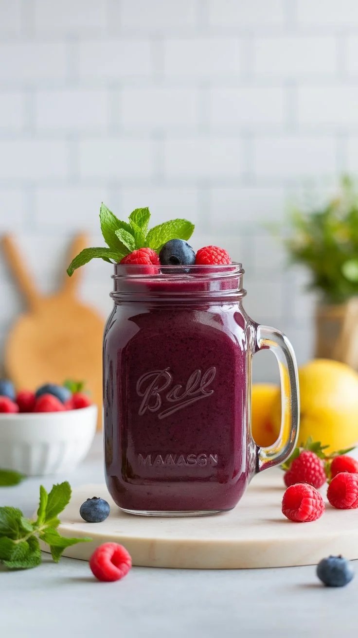 Mixed Berry Yogurt Smoothie: The Perfect Blend of Sweet, Tangy, and Creamy