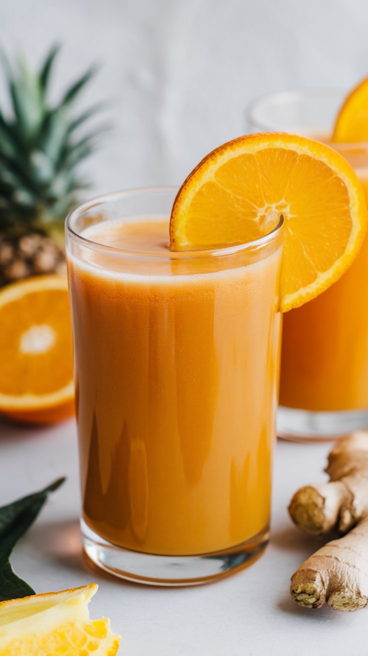 Orange Carrot Ginger Detox Juice: The Ultimate Glow-Up in a Glass
